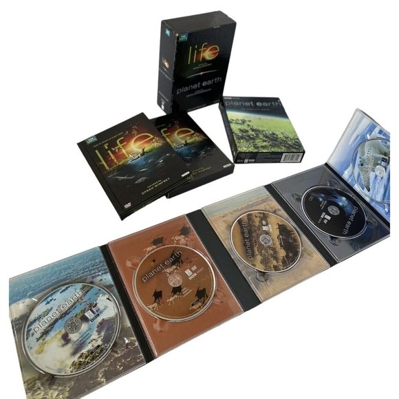 Media | Bbc Life Planet Earth Dvd Set 9 Disc Set Narrated By Oprah Good ...